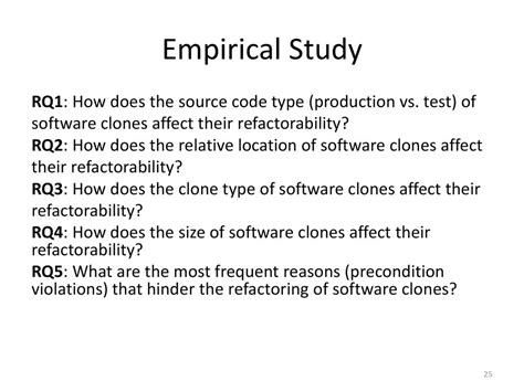 assessing the refactorability of software clones ppt download