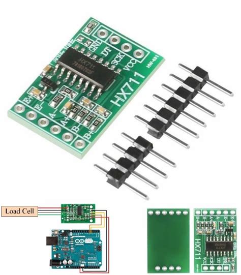 Hx711 Weighing Sensor 24bit A D Conversion Adapter Weight Load Cell Conversion Daraz Pk