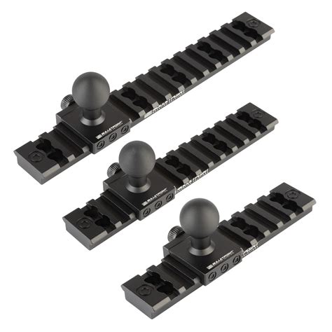 Bulletpoint Picatinny Style Rail Attachments For Rubigrid® Dash Mounts