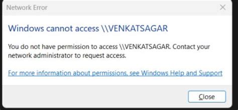 Networking Windows Cannot Access Pcname Super User