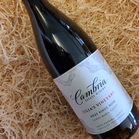 Cambria Estate Winery Julias Vineyard Pinot Noir Santa Maria Valley