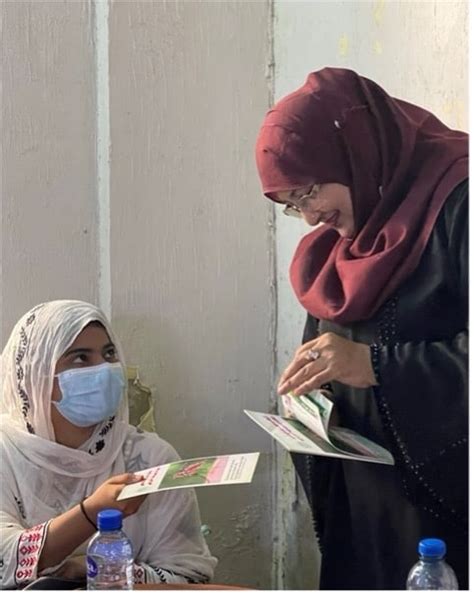 Nusrat Fatima Lady Health Worker Supervisor Sindh Department Of Heal Bayer Global