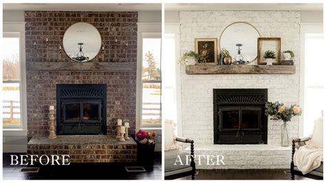 Limestone Brick Fireplace