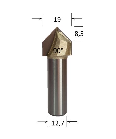 V Grooving Router Bit Cnc Basix