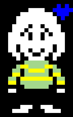 Asriel Undertale Pixel Art