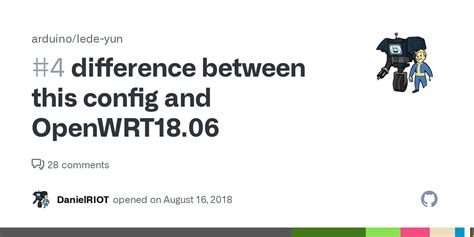 Difference Between This Config And Openwrt18 06 · Issue 4 · Arduino Lede Yun · Github