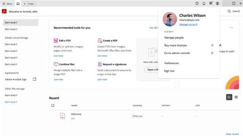 Add And Manage Your Team Members In Adobe Acrobat