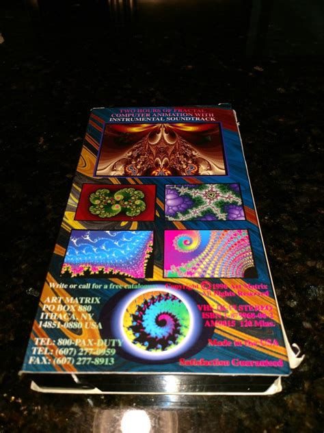 Mathematics For Lovers Vhs Mandelbrot Sets And Julia Sets Etsy