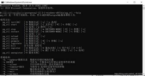 以windows服务方式快速部署免安装版postgresql数据库 postgresql 10 23 windows csdn博客