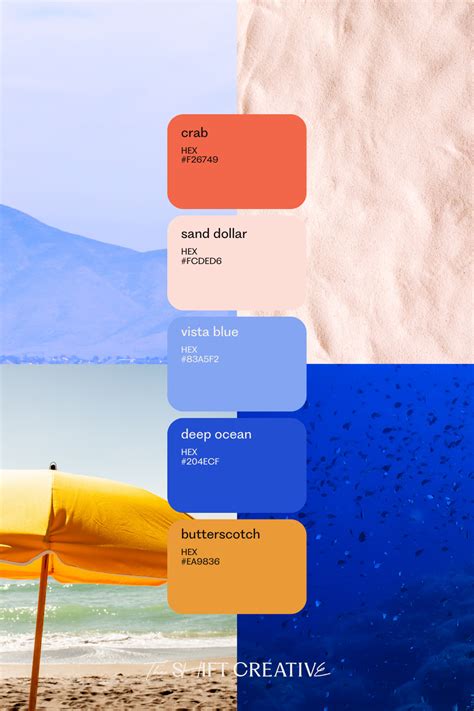 Beach Color Palette Design The Shift Creative Artofit