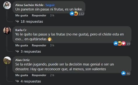 Panetón Sin Pasas Ni Frutas Confitadas Genera Debate En Redes Sociales