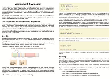 Solved Assignment 2 Allocator For This Assignment You Will