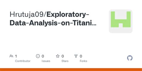 GitHub Hrutuja Exploratory Data Analysis On Titanic Dataset