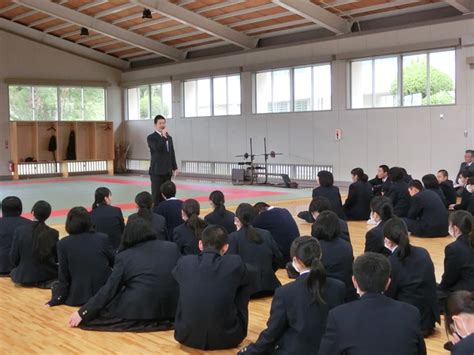 学年別朝礼 鹿児島県立枕崎高等学校