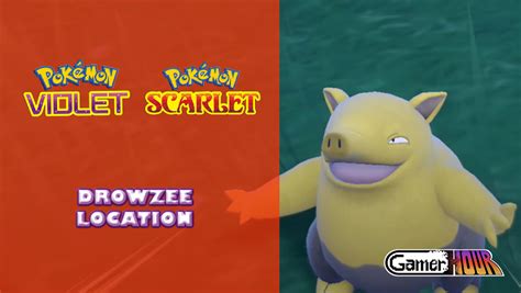 Pokemon Scarlet Violet Drowzee Location Gamerhour