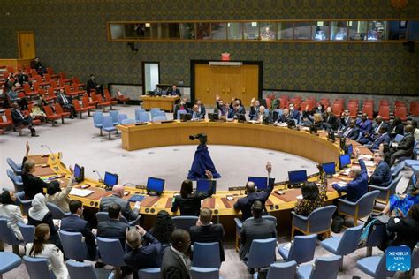Un Security Council Must Act With Caution On Myanmar Chinese Envoy Xinhua