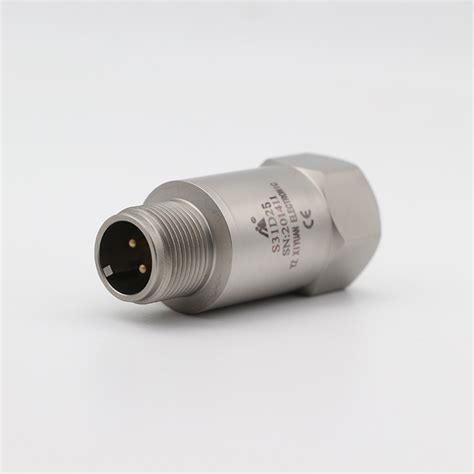 Industrial Precision Piezo Current Vibration Sensor Transducer 4 20ma For Measure Absolute