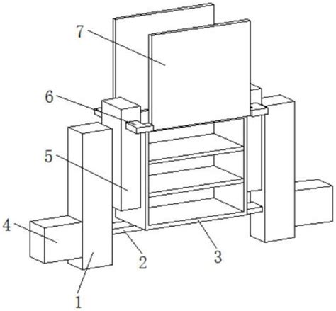 一种物流仓储升降货架的制作方法