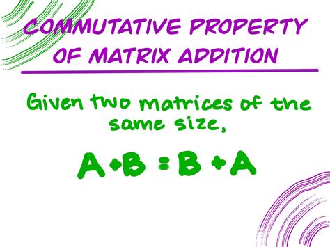 Commutative Property Of Addition