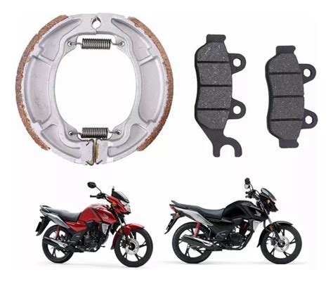 2024 Kit Balata Delantera Y Trasera Cb125 Honda Moto Meses Sin Interés
