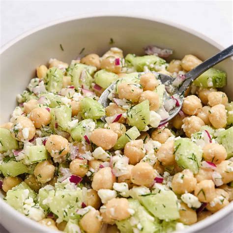 Peas And Crayons Greek Chickpea Salad At Luis Silva Blog