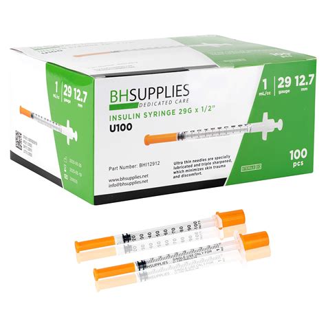 Insulin Syringe Units