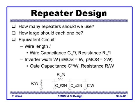 Introduction To Cmos Vlsi Design Lecture 6 Wires