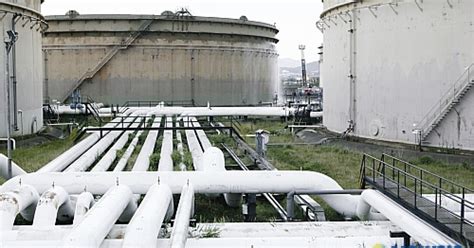 Sk에너지 원유저장탱크외벽 낙뢰로 화재