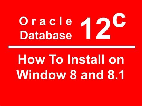Oracle Sql Plsql 12c Tutorial 1 How To Install Oracle Database 12c On
