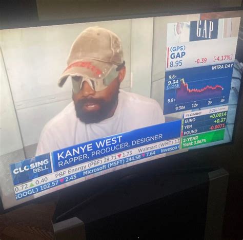 Ye On Tv Talking About Gap Rwestsubever