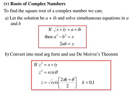 PPT Complex Numbers PowerPoint Presentation Free Download ID