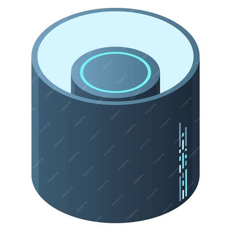 Premium Vector Isometric Cloud Database Cloud Computing And File