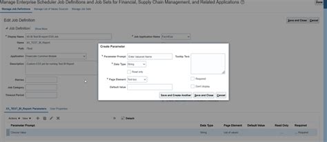 Create Ess Job In Oracle Fusion Erp Kaamilant