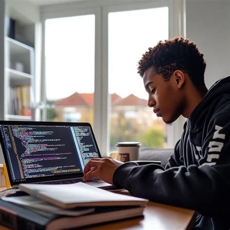 Free Focused Coding Session Image Download At Stockcake