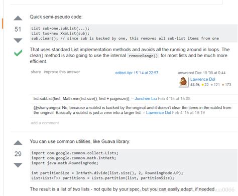 一个很有趣的思考：如何最高效的实现一个list的split方法？list 的split方法 Csdn博客