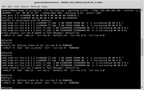 Using Lanforge Python Script To Test Qos On Wifi Networks