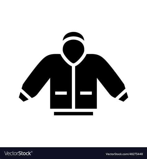 Jacket Icon Royalty Free Vector Image Vectorstock