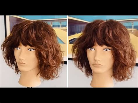 Wavy Bob Shoulder Length Brown