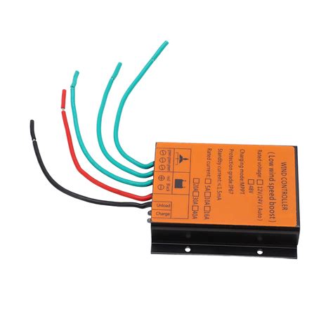 Wind Turbine Charge Controller Mppt Simple Installation Led Display