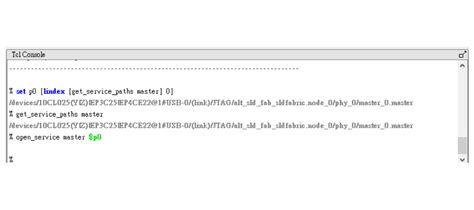 使用system Console來debug Fpga Macnica Galaxy