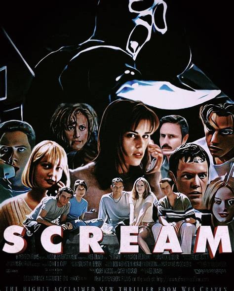 Scream 1996 Poster Movie Poster Advertises Scream Blacula Scream