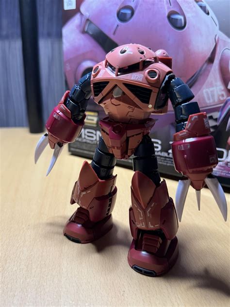 Kit Finished Rg Zgok Char Aznable Custom R Gunpla