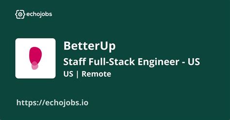 Betterup Is Hiring Staff Full Stack Engineer Us Us Remote Emberjs