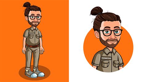 Custom Bitmoji Emoji Snapchat And Telegram Sticker On Behance