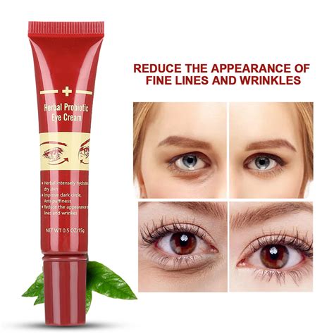 Crema Para Ojos Probiótica A Base De Hierbas Intensamente Hidratante