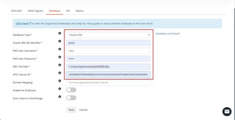 Oracle EBS SSO Single Sign On Integration