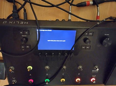 Bluescreen On Update Boot Failure Entered Update Mode Helix Line 6 Community