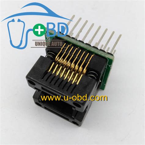SOP Switch To DIP Programming Socket Adapter Touch Spot Gold Plating