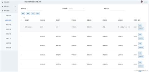基于springboot的高校学生评教系统高校学生评教系统功能结构图csdn Csdn博客