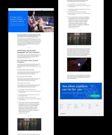 Pipeline A Cyber Security Company • Bento Graphics Branding